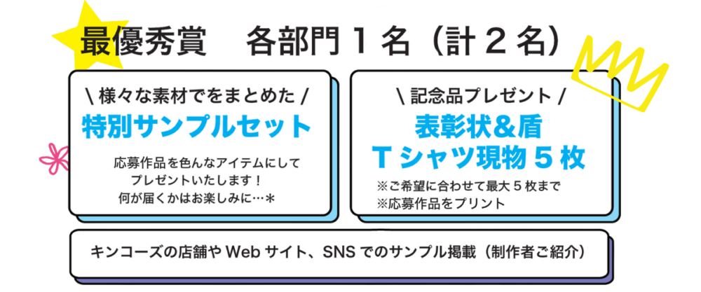結果発表！Tシャツデザイン選手権2025夏【kinko’s主催コンペ】 - コピー・プリント・ポスター・名刺・製本などオンデマンド印刷のキンコーズ・ジャパン